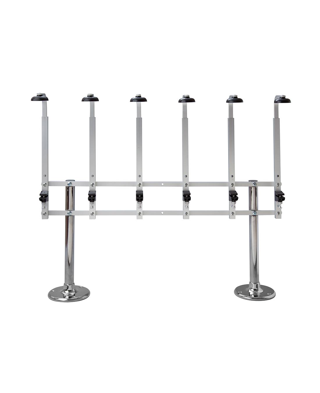 Twin Pillar Fixed 6 Bottle Stand 1 5 Litre 40oz Glasslines Twin Pillar Fixed 6 Bottle Stand 1 5 Litre 40oz Glasslines